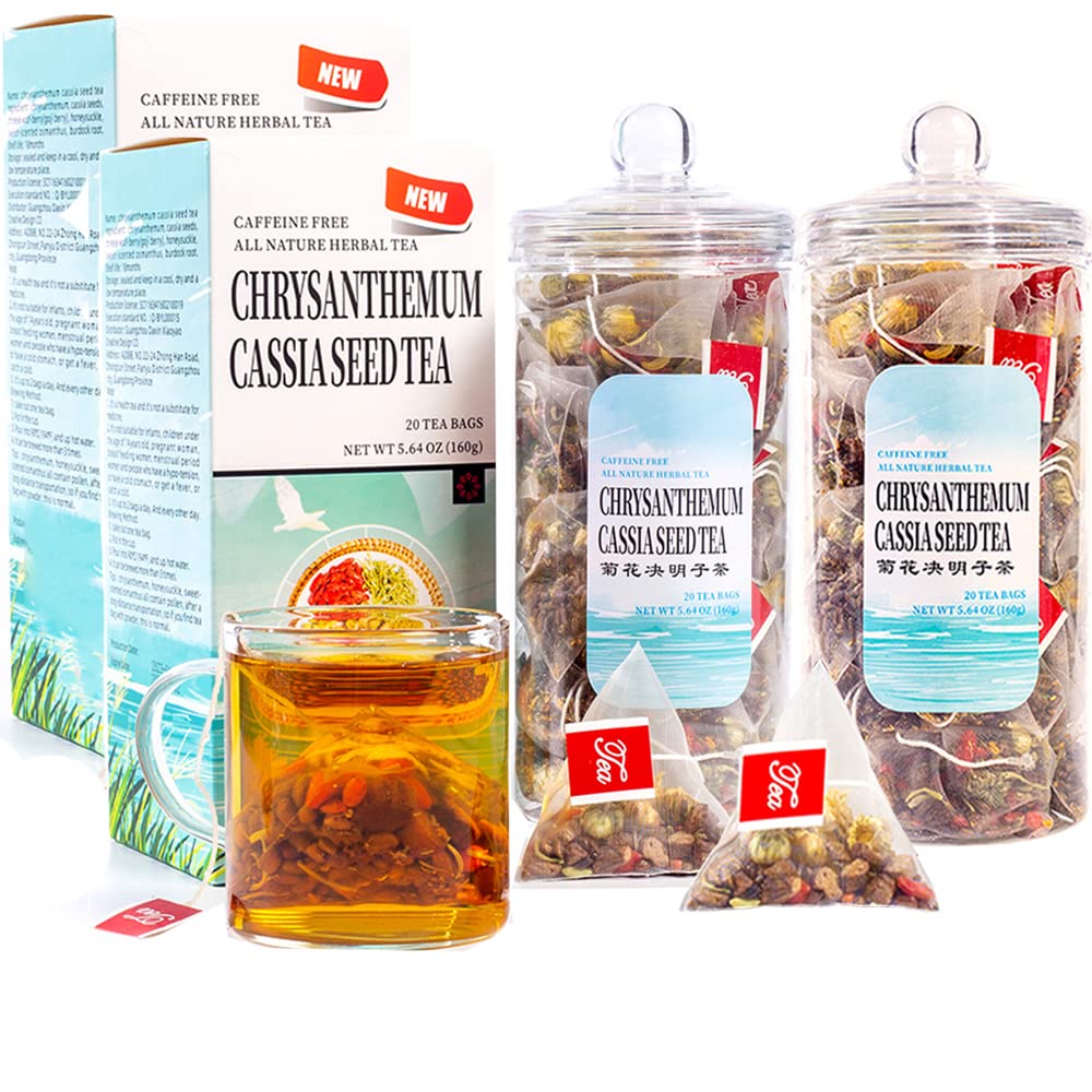 Chrysanthemum tea bags for relaxation