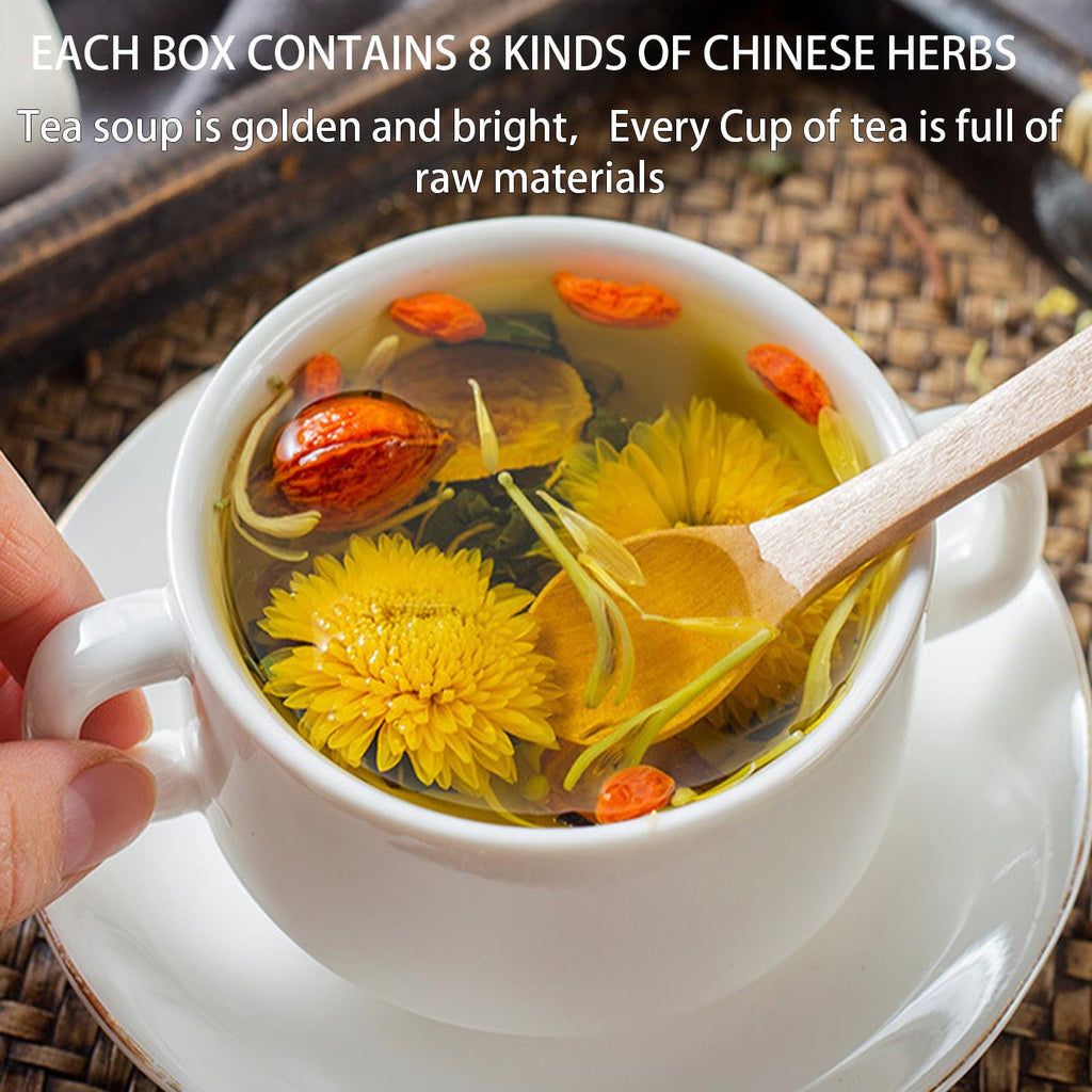 Chrysanthemum tea for relaxation