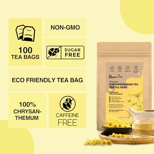 chrysanthemum tea for soothing benefits