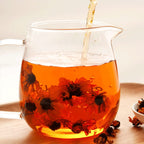 Chrysanthemum tea for soothing effects