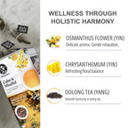 Chrysanthemum tea for soothing moments