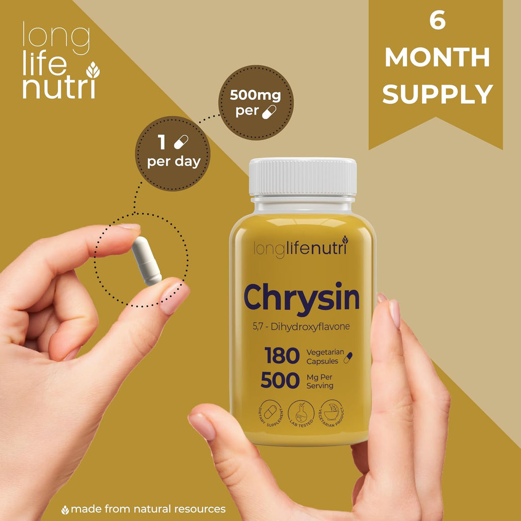 Chrysin capsules for women's health