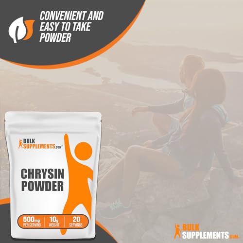 Chrysin powder for enhanced wellness