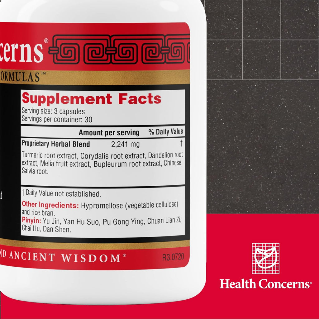 Chuan Lian Zi turmeric curcumin formula