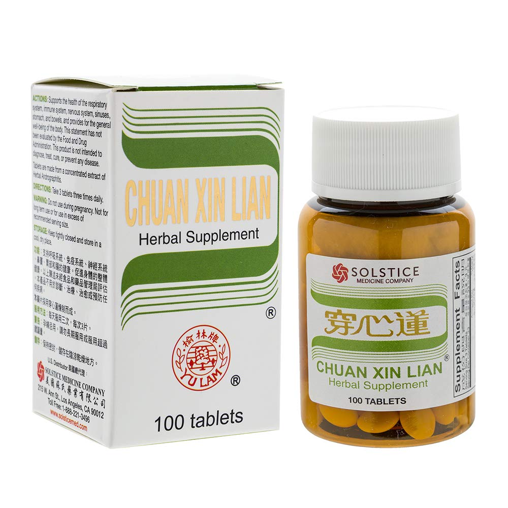 Chuan Xin Lian herbal blends tablets