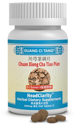 Chuan Xiong Cha head clarity tablets