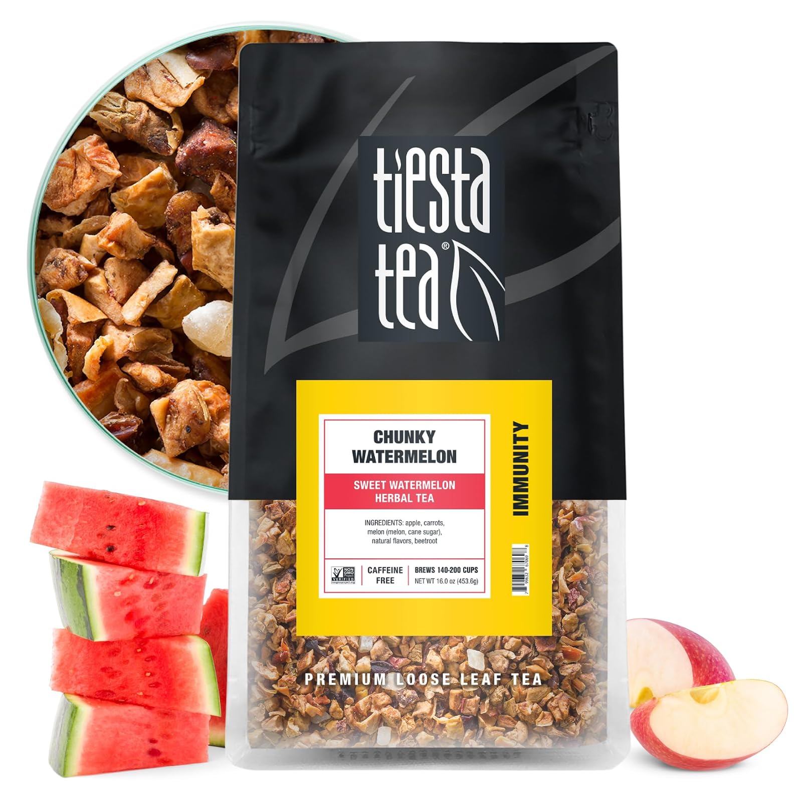 chunky watermelon herbal tea blend