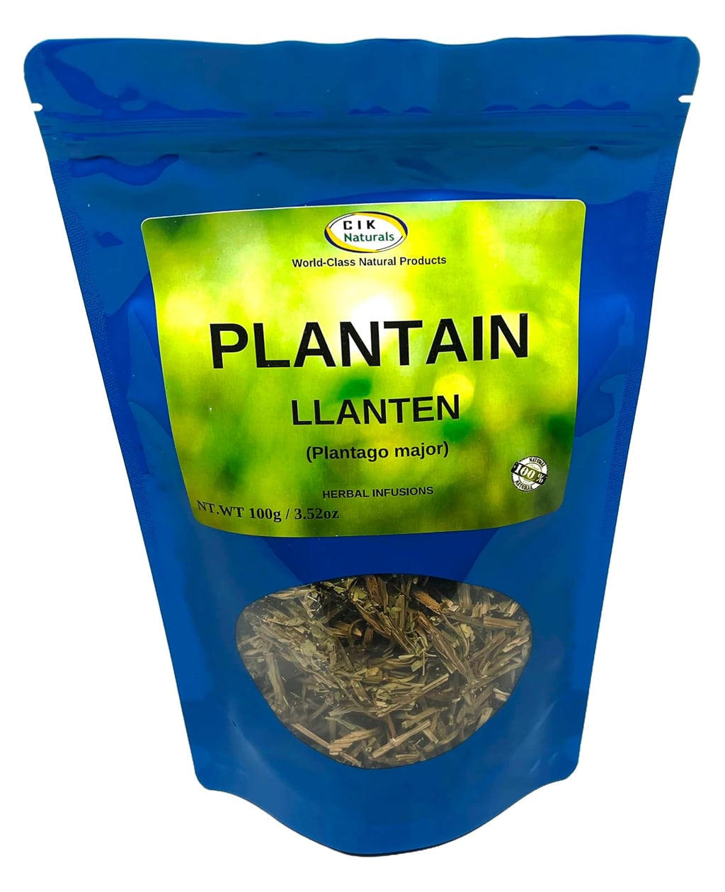 CIK Naturals Llanten Plantain Tea benefits