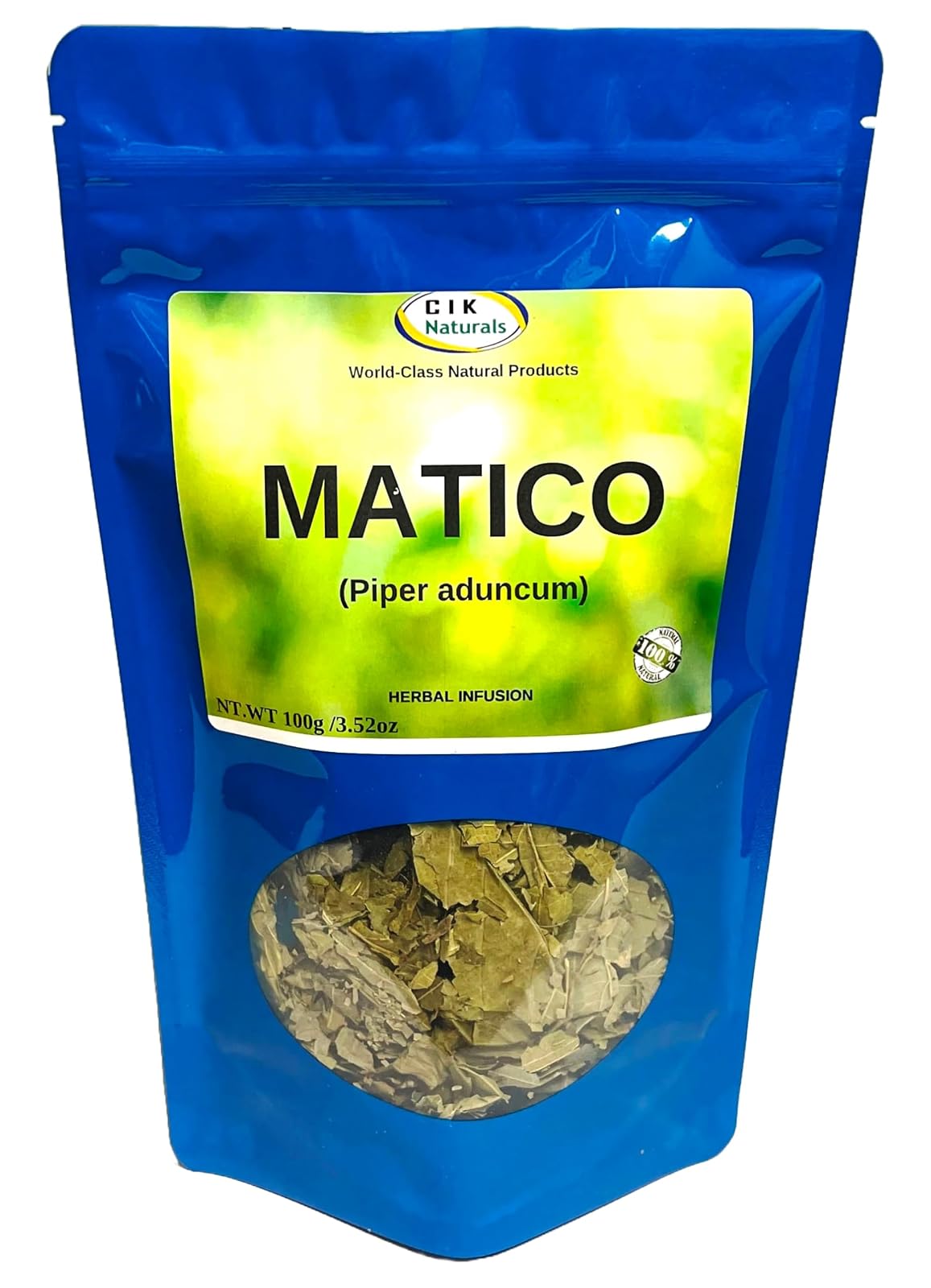 CIK Naturals Matico herbal tea benefits