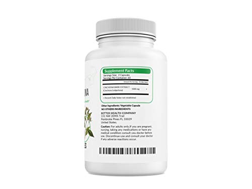 Cinchona Bark 500 mg capsules