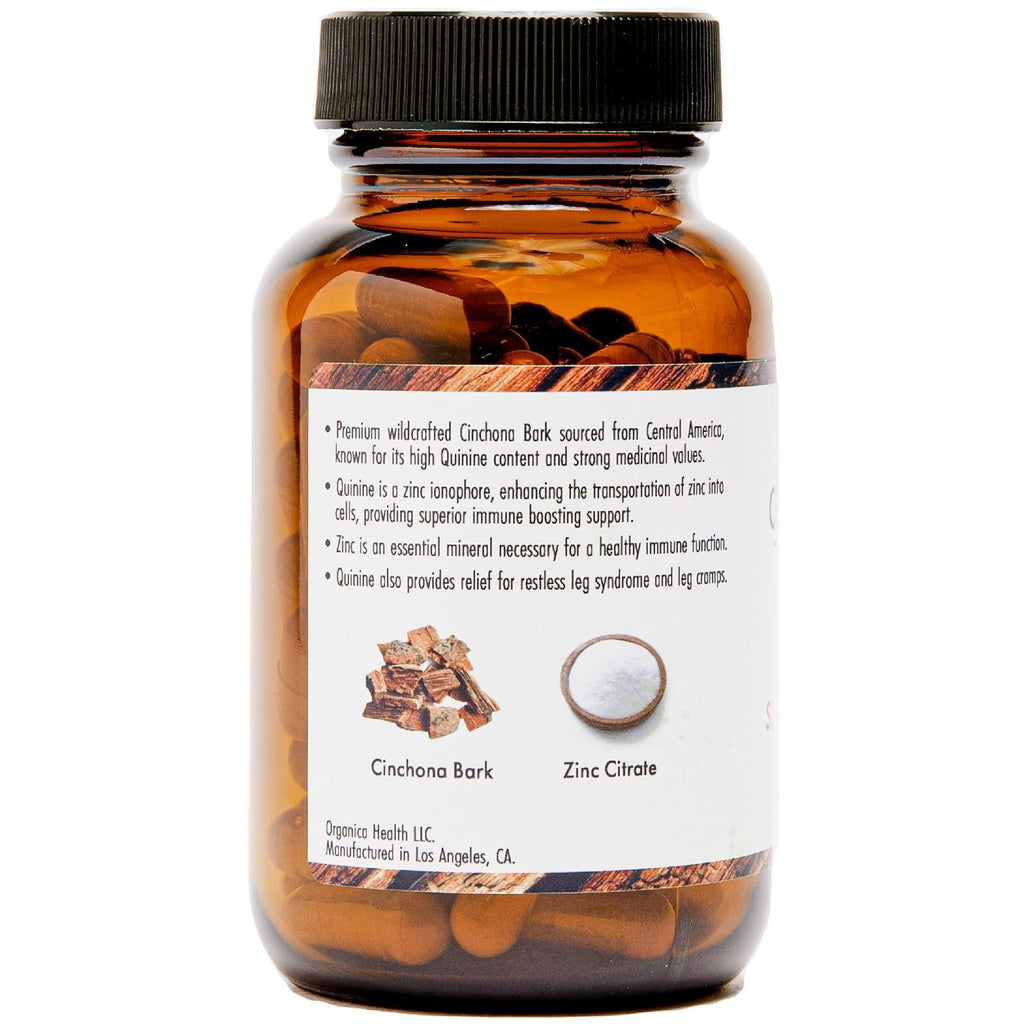 Cinchona bark capsules for natural health
