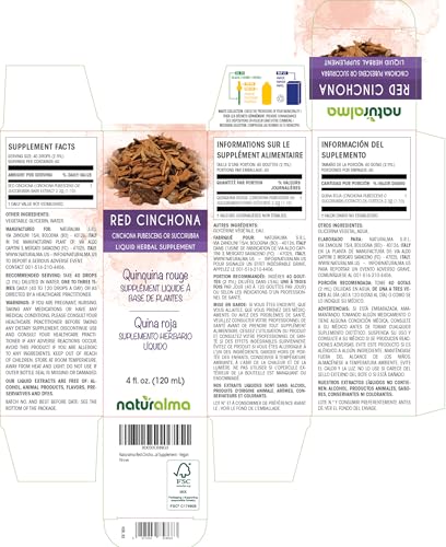 Cinchona bark liquid extract for wellness
