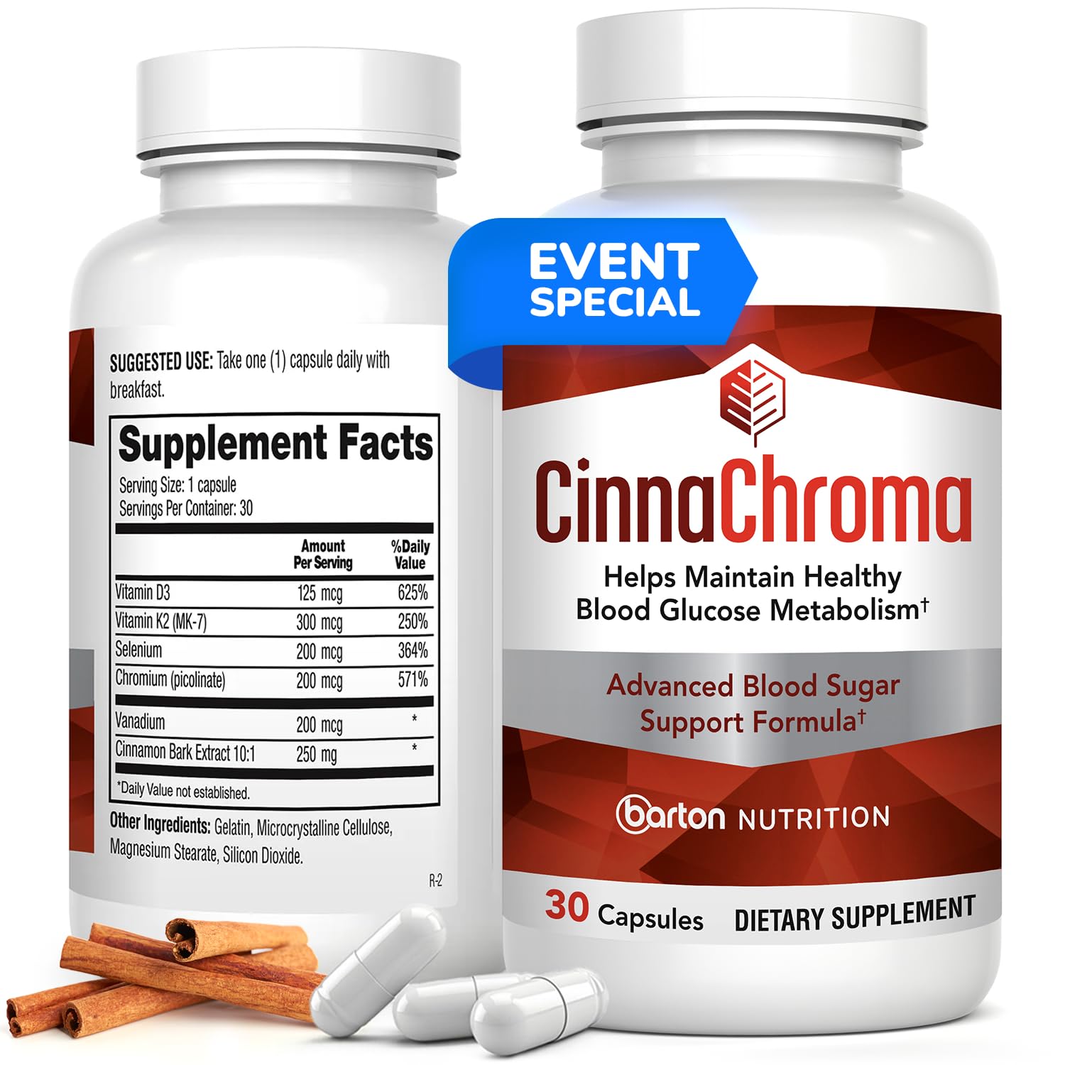 CinnaChroma cinnamon capsules for health