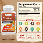 Cinnamon 2000 mg with chromium benefits
