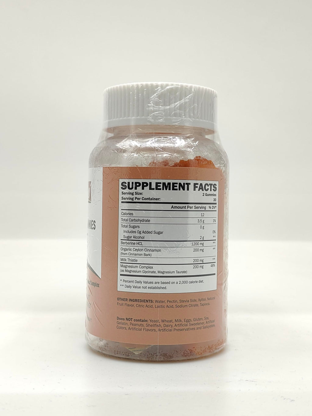 Cinnamon and berberine combination
