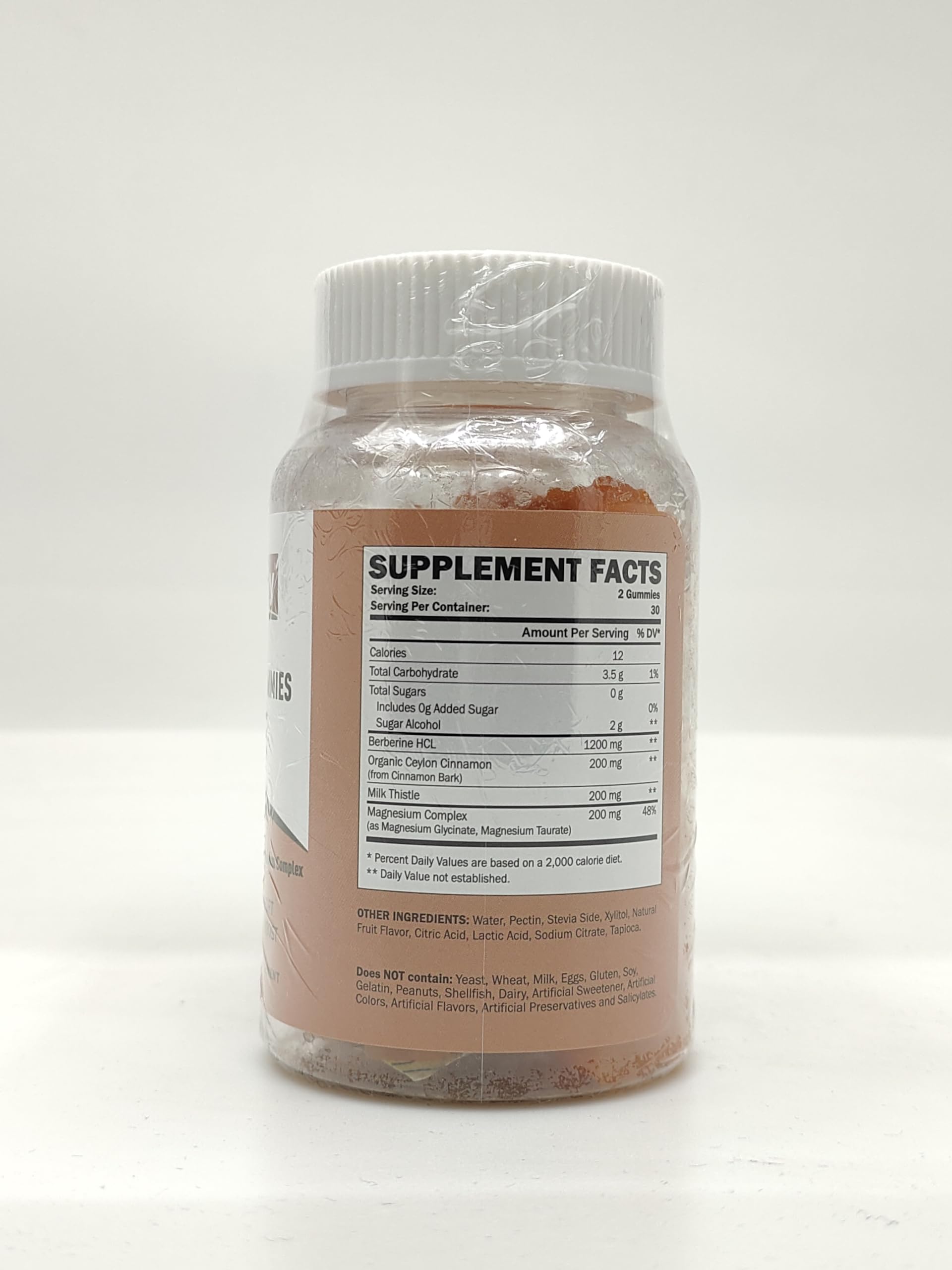 Cinnamon and berberine combination