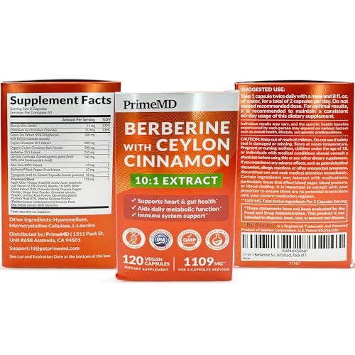 Cinnamon and berberine for immune support