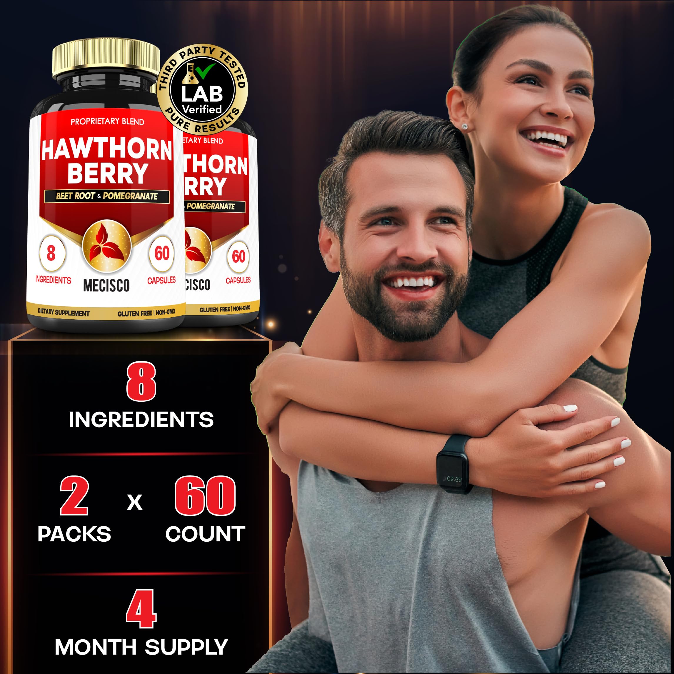 Cinnamon and hawthorn for metabolic health