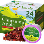 cinnamon apple herbal tea pods