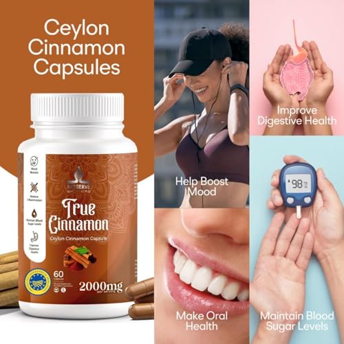 Cinnamon capsules for antioxidant boost