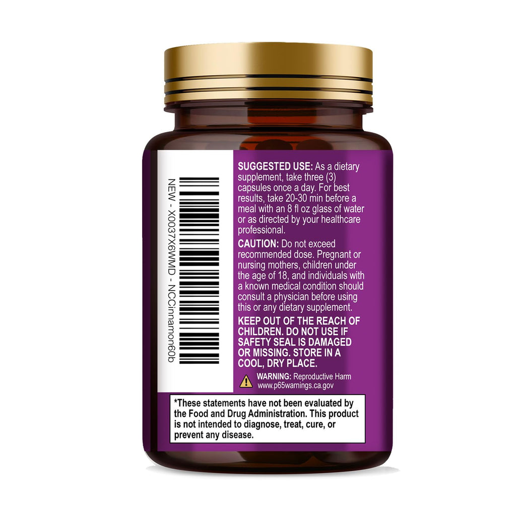 cinnamon capsules for antioxidant support
