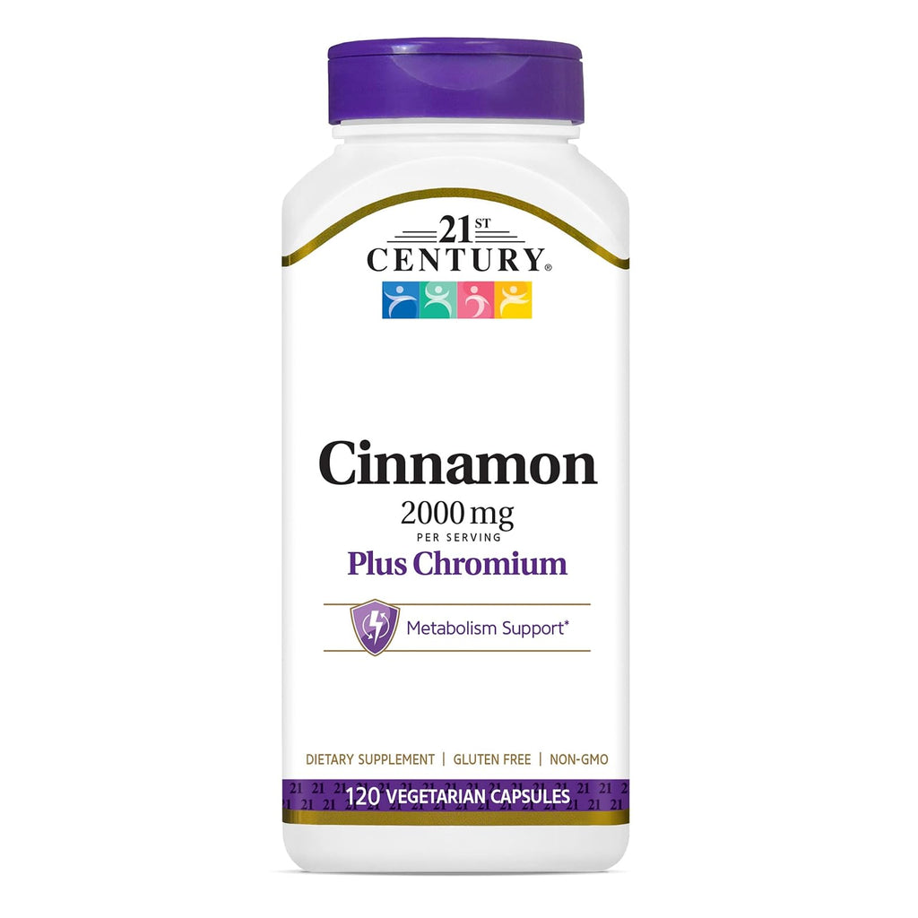Cinnamon capsules for blood sugar support