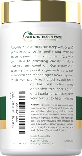 Cinnamon capsules for daily nutrition