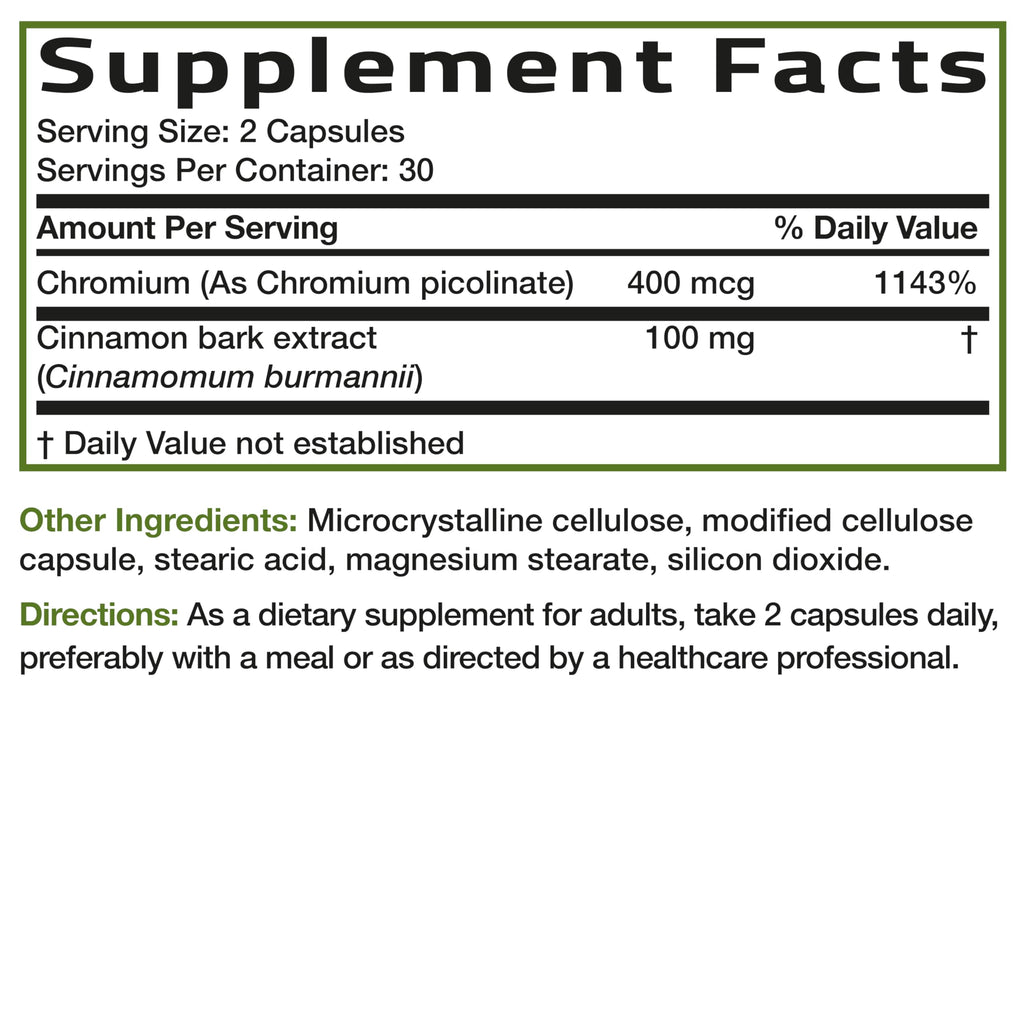 cinnamon capsules for daily nutrition