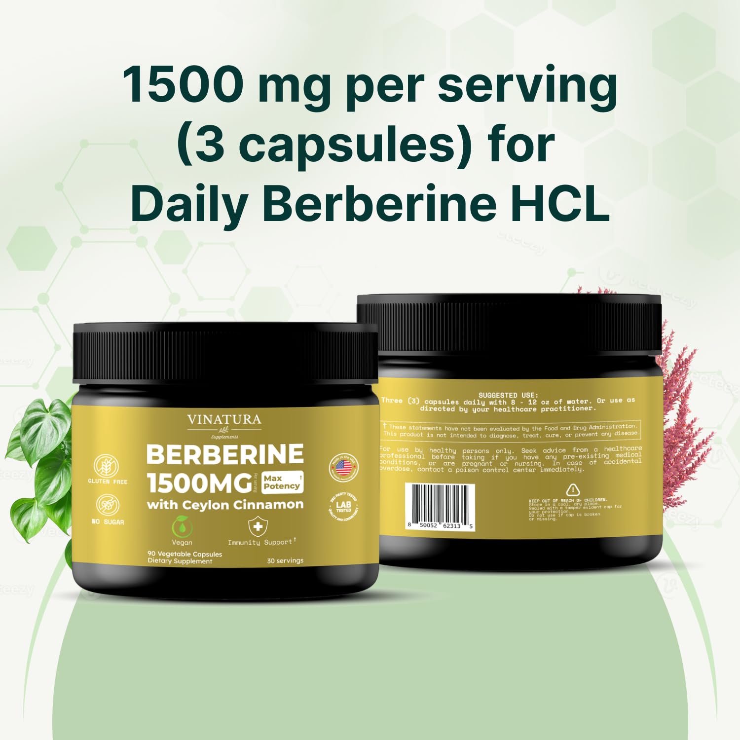 Cinnamon capsules for daily vitality
