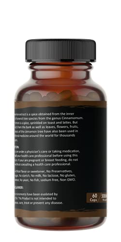Cinnamon capsules for delicious recipes