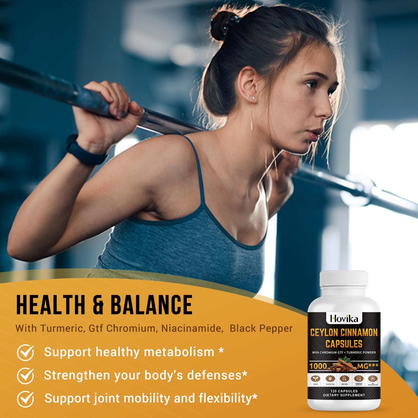 Cinnamon capsules for digestive health
