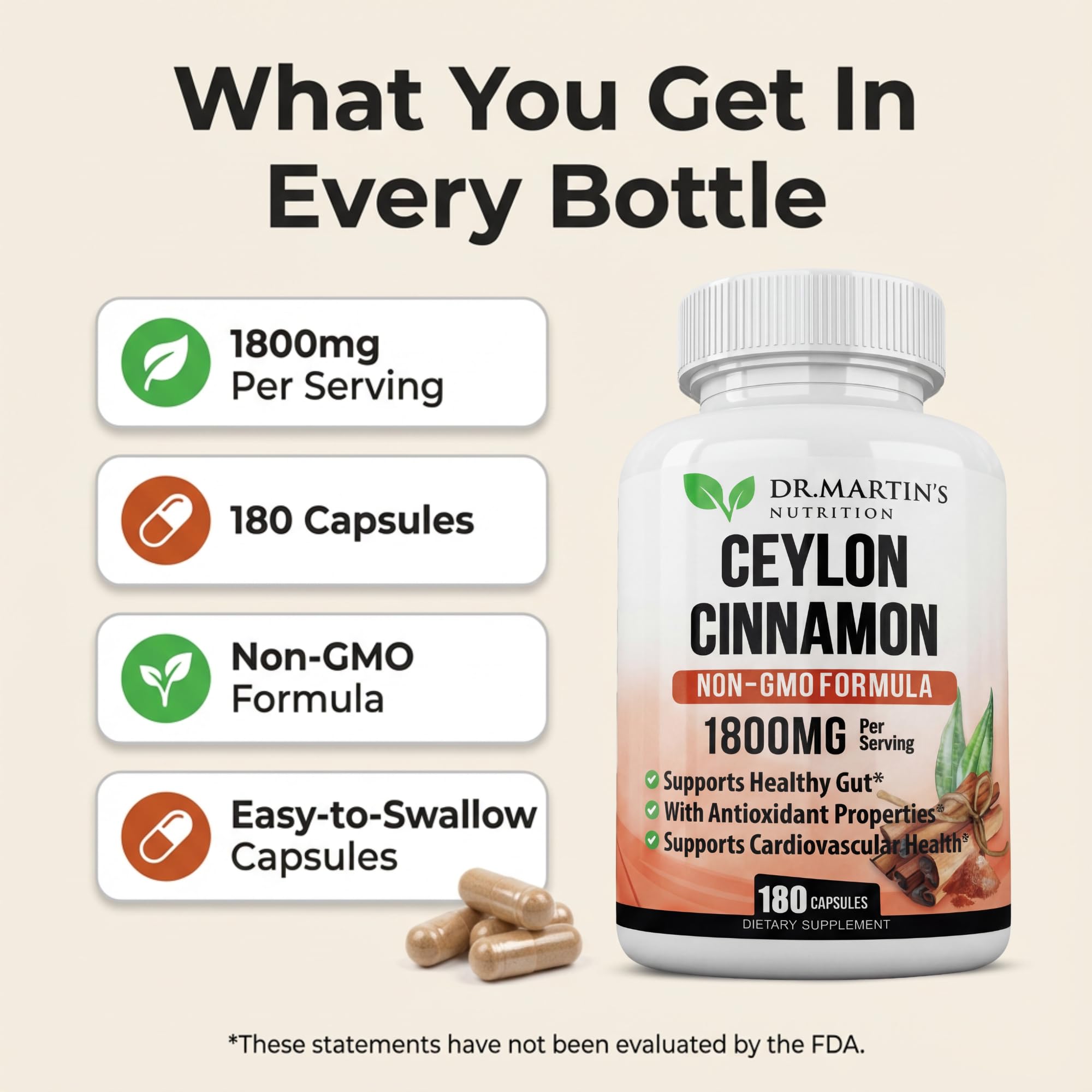 cinnamon capsules for digestive health