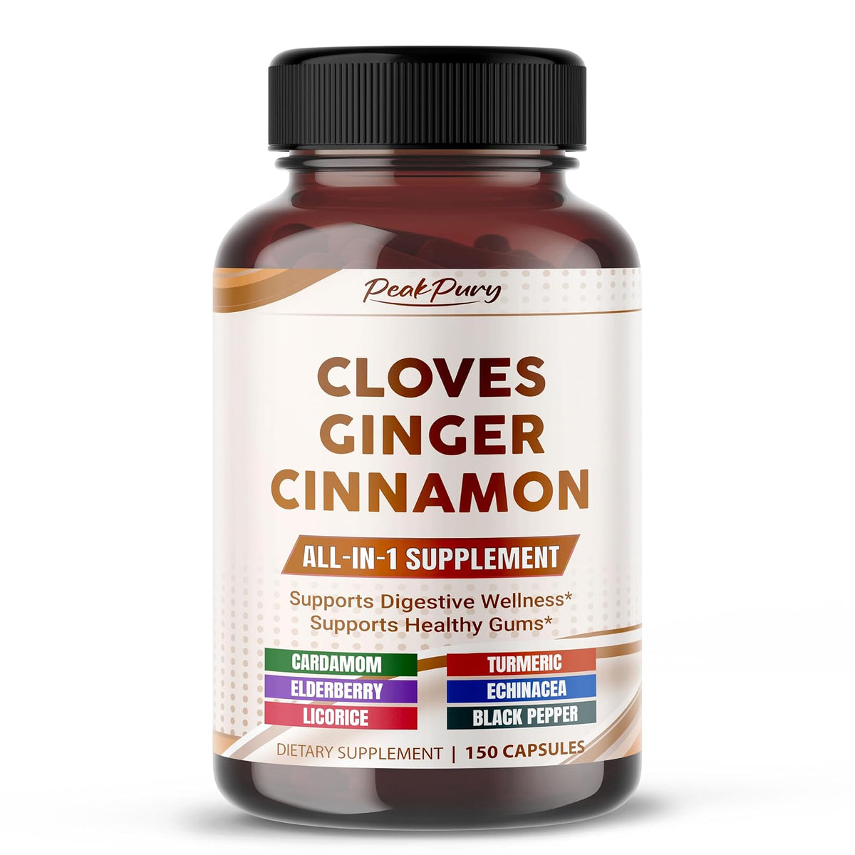 Cinnamon capsules for digestive health