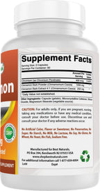 Cinnamon capsules for healthy digestion