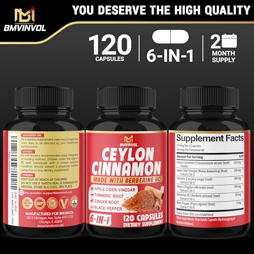 cinnamon capsules for healthy metabolism