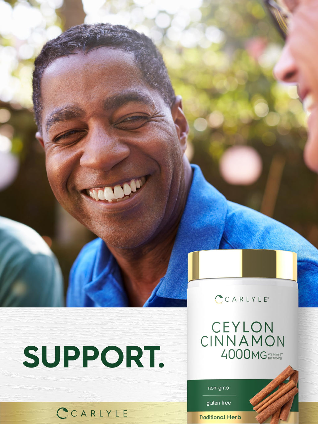 Cinnamon capsules for heart health