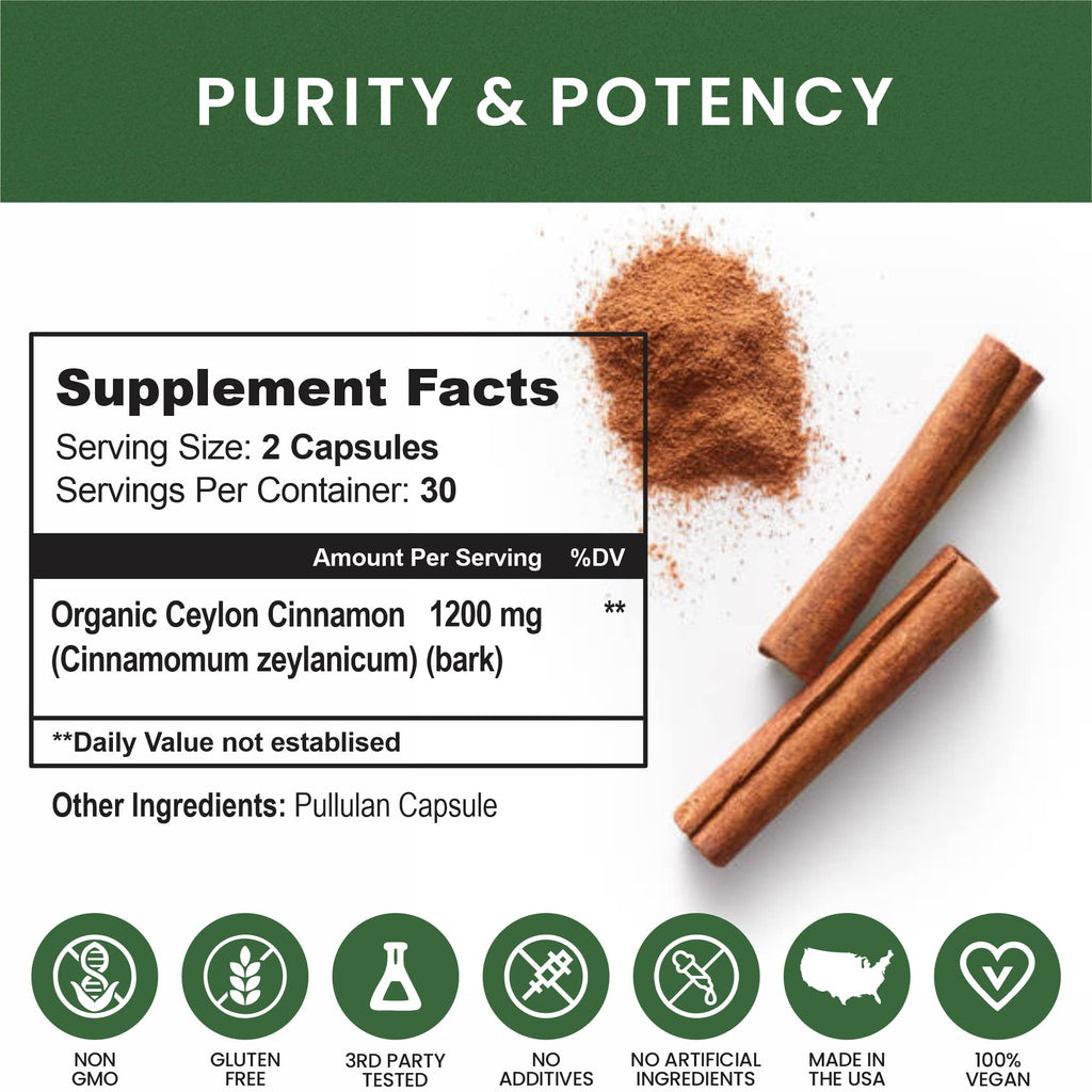 cinnamon capsules for natural energy boost