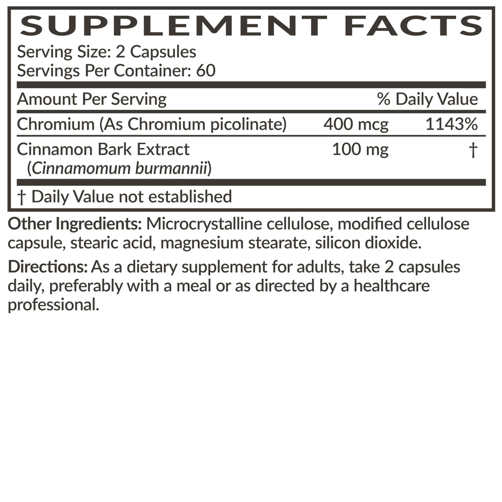 Cinnamon capsules for overall health