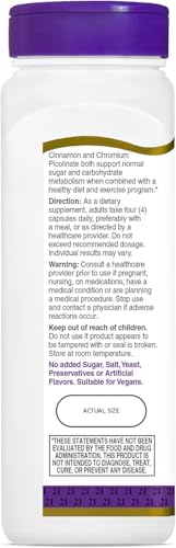 Cinnamon capsules for overall wellness