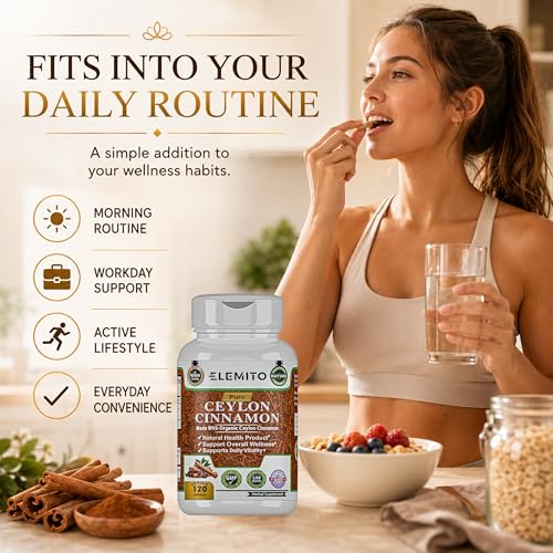 Cinnamon capsules for weight management