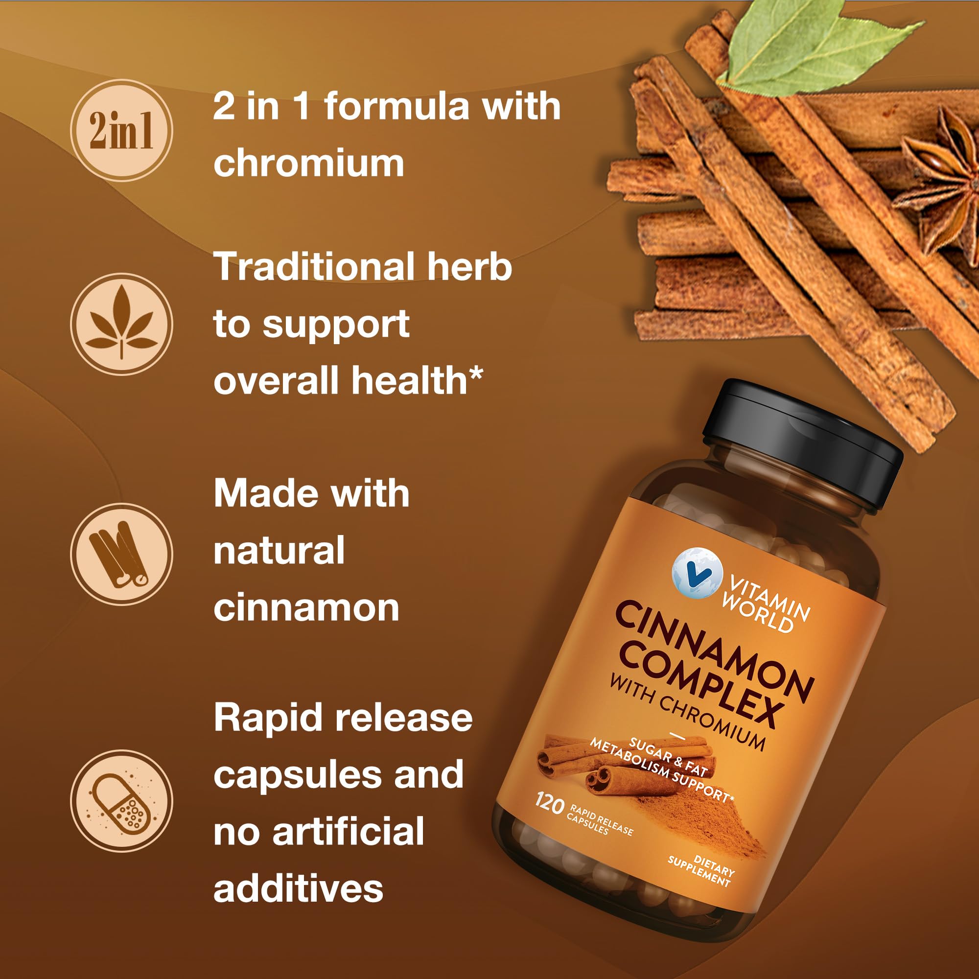 cinnamon complex for balanced blood sugar