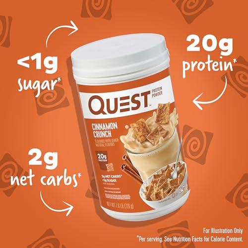 Cinnamon Crunch protein powder for smoothies
