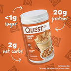 Cinnamon Crunch protein powder for smoothies