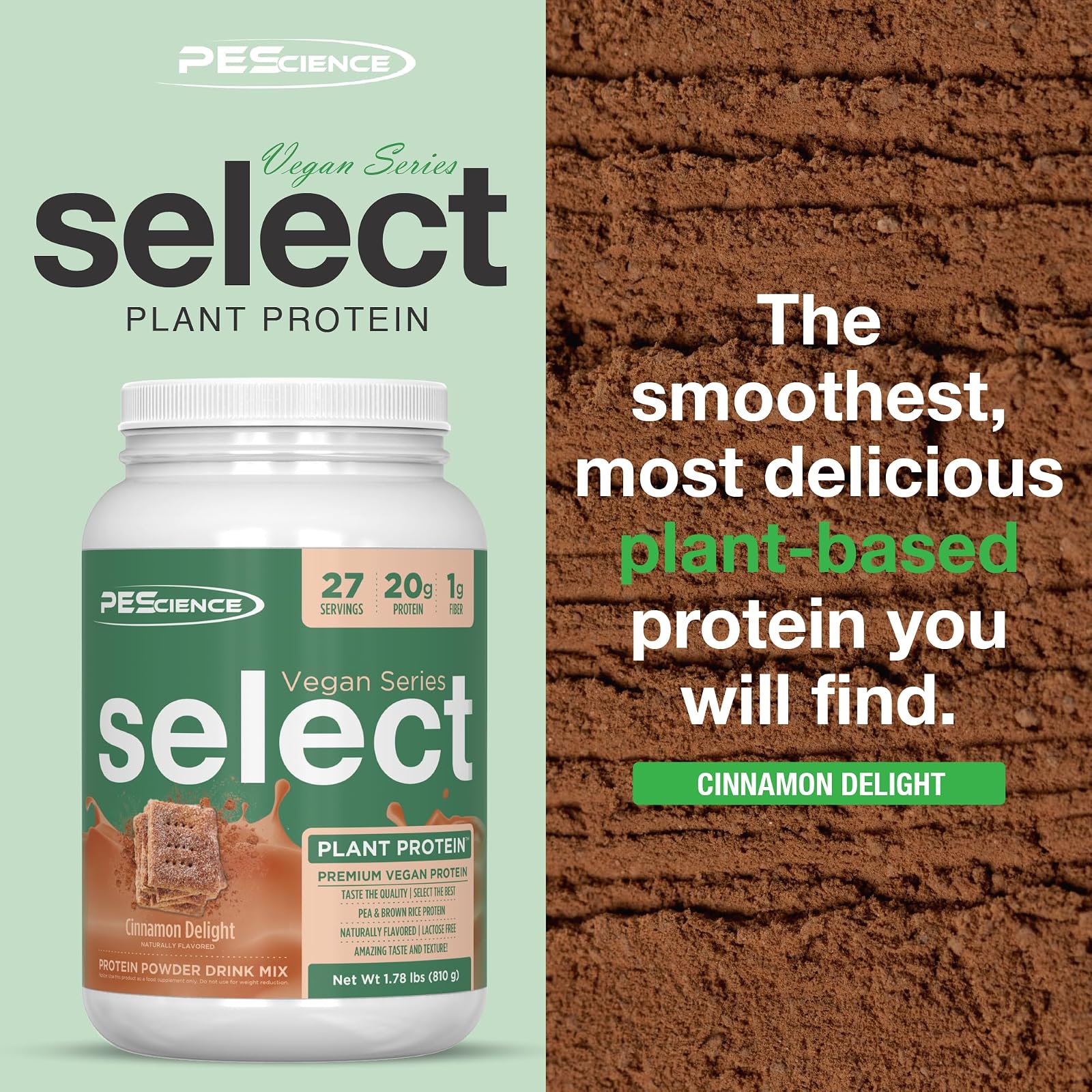 Cinnamon Delight protein powder for baking