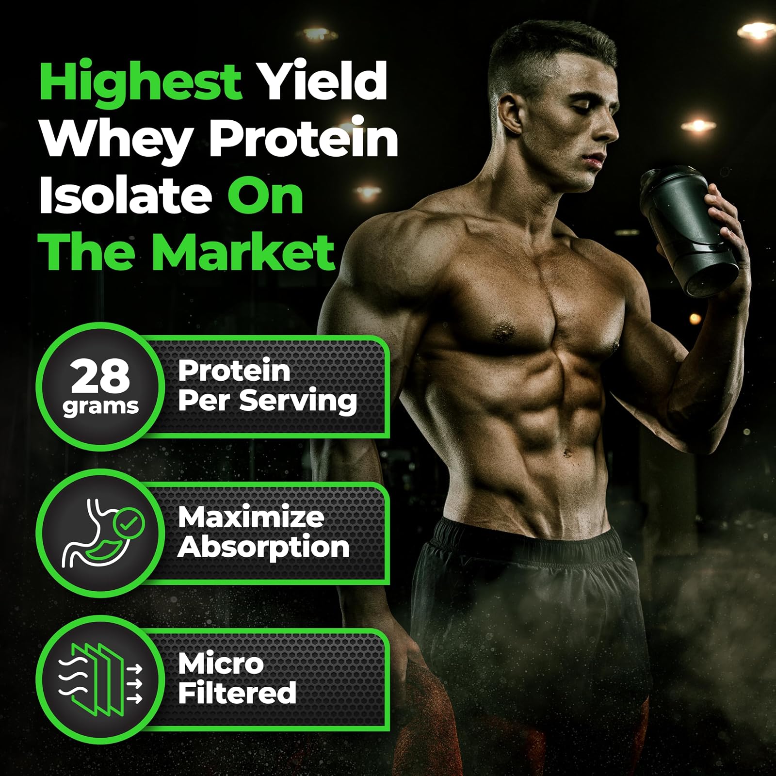 Cinnamon donut flavour whey protein
