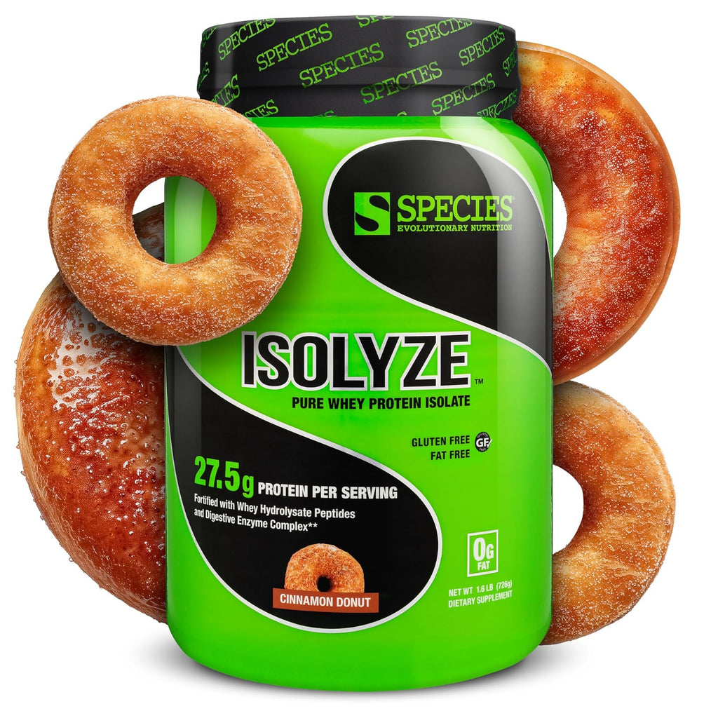 Cinnamon Donut whey protein powder
