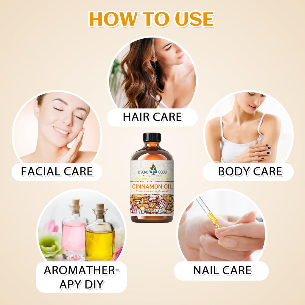 cinnamon essential oil for massage