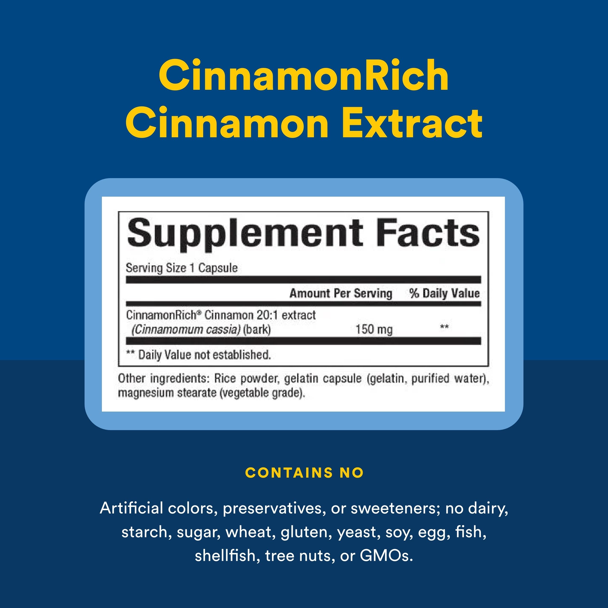 cinnamon extract for metabolic support