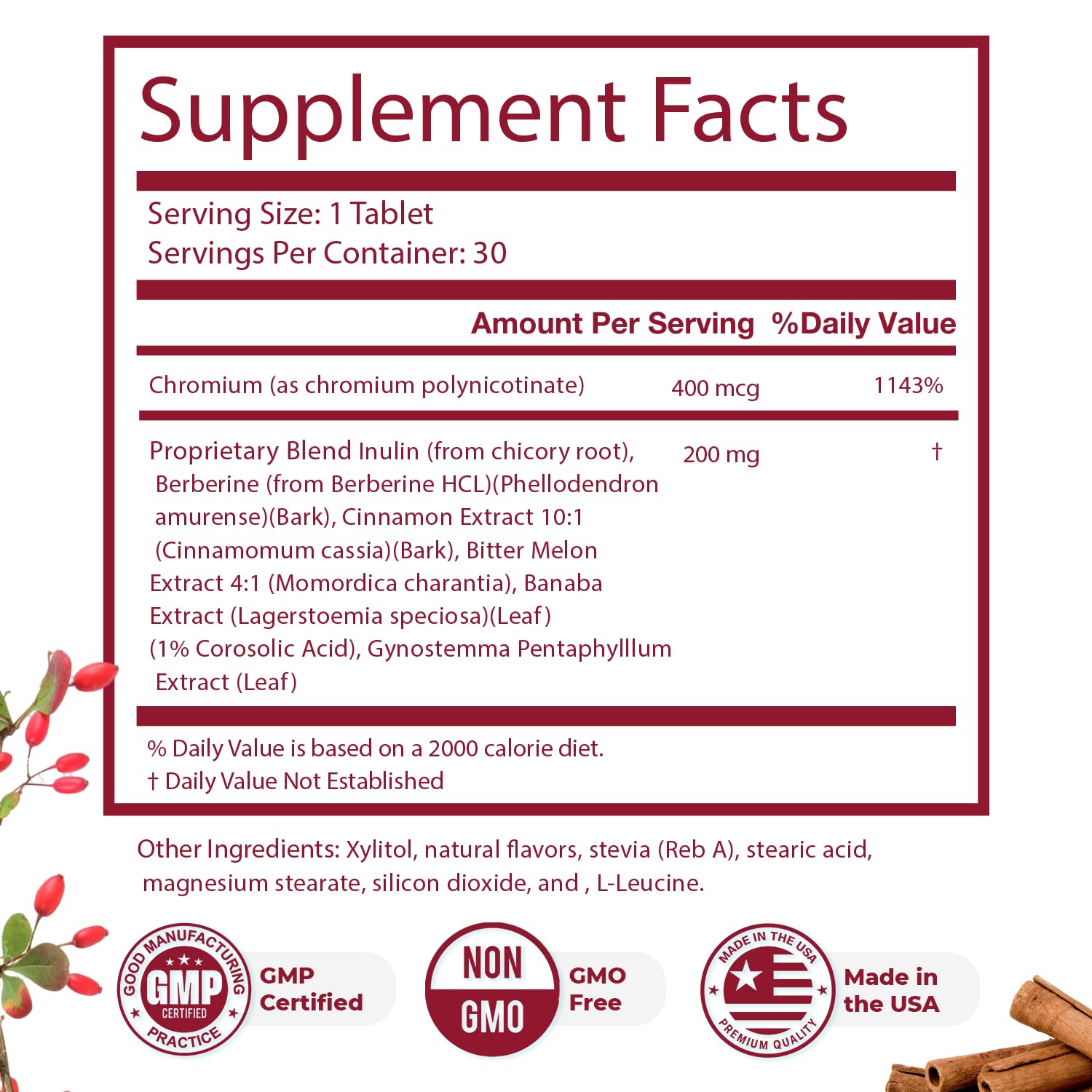 cinnamon for blood sugar support