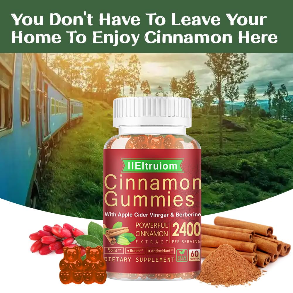 Cinnamon gummies for everyday wellness
